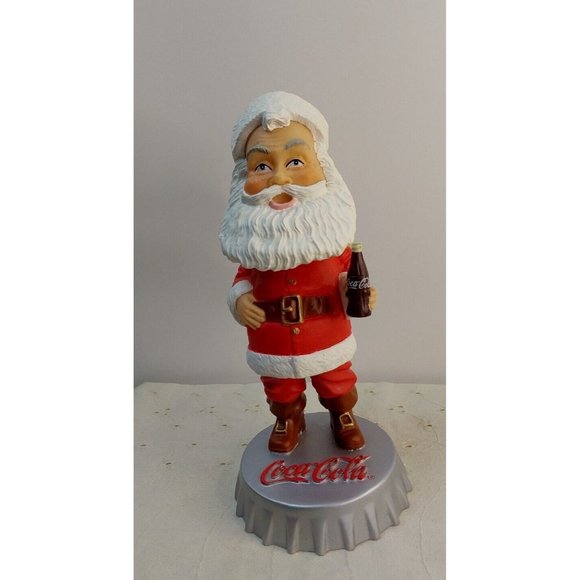 Coca Cola | Holiday | Coca Cola Bubble Head Santa Claus Collectible ...